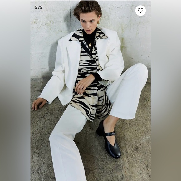 COS | Jackets & Coats | Brand New With Tags Oversized White Cos Blazer ...